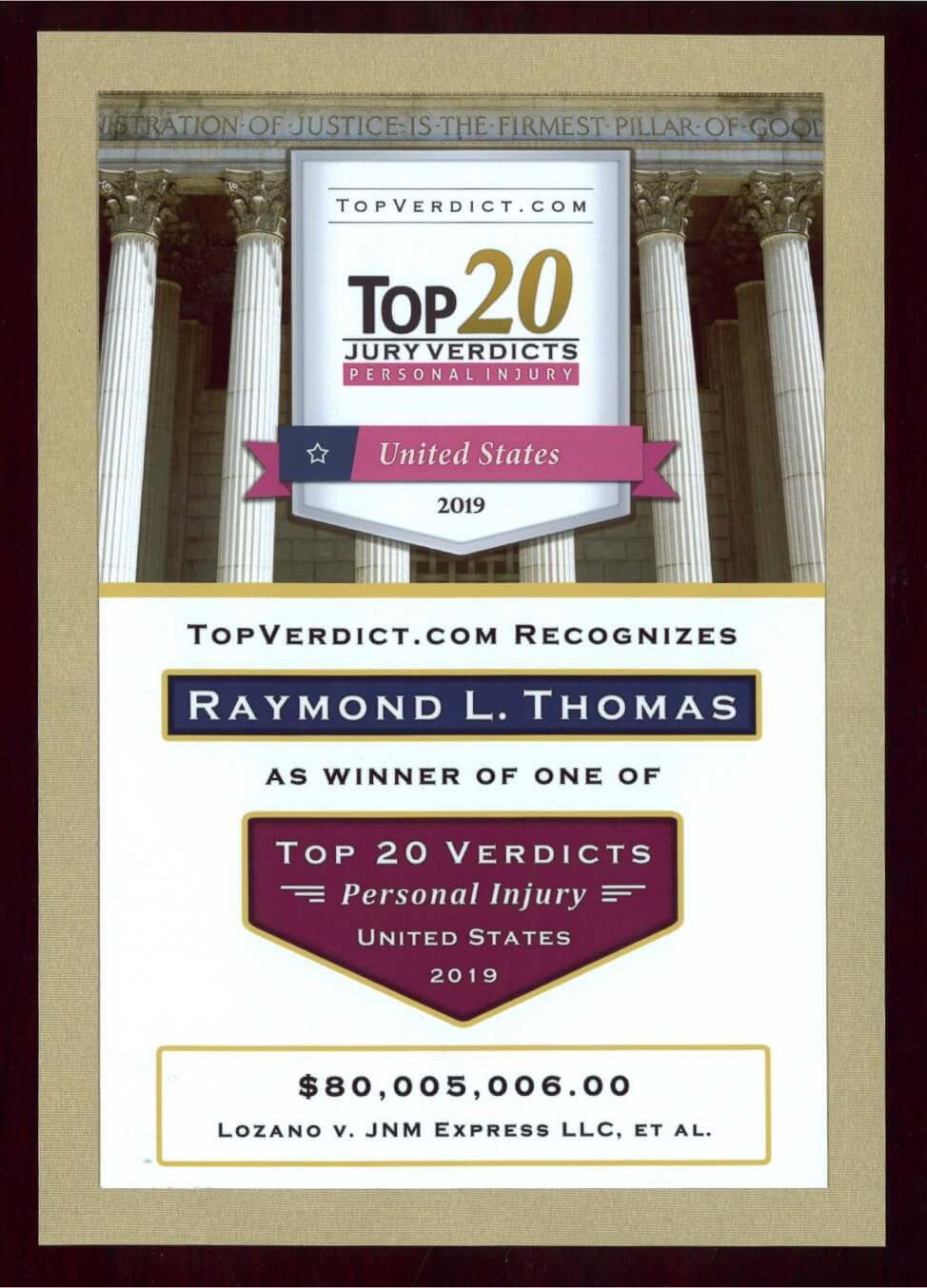 Significant Wins | Ray Thomas Law Group